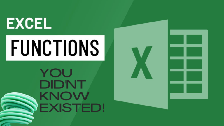 10 Easy Excel Functions You Didn't Know Existed - techtalksranjan.com